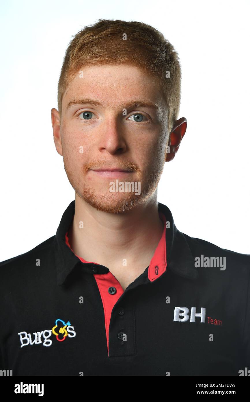 Brazilian Nicolas Sessler poses for the photographer during a portrait ...