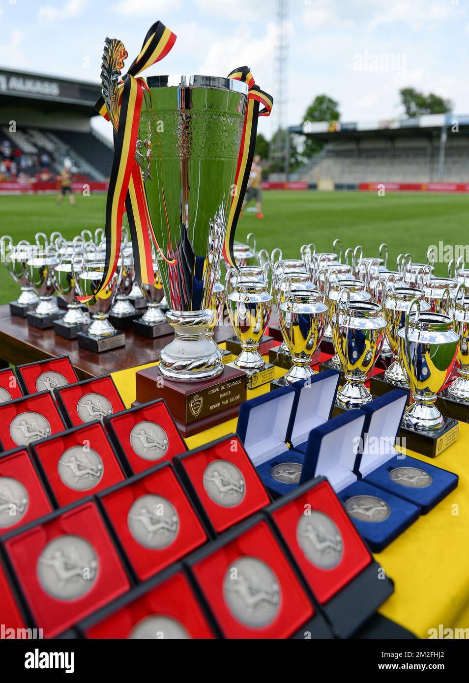 Illustration picture shows the Women's cup after a soccer game between ...