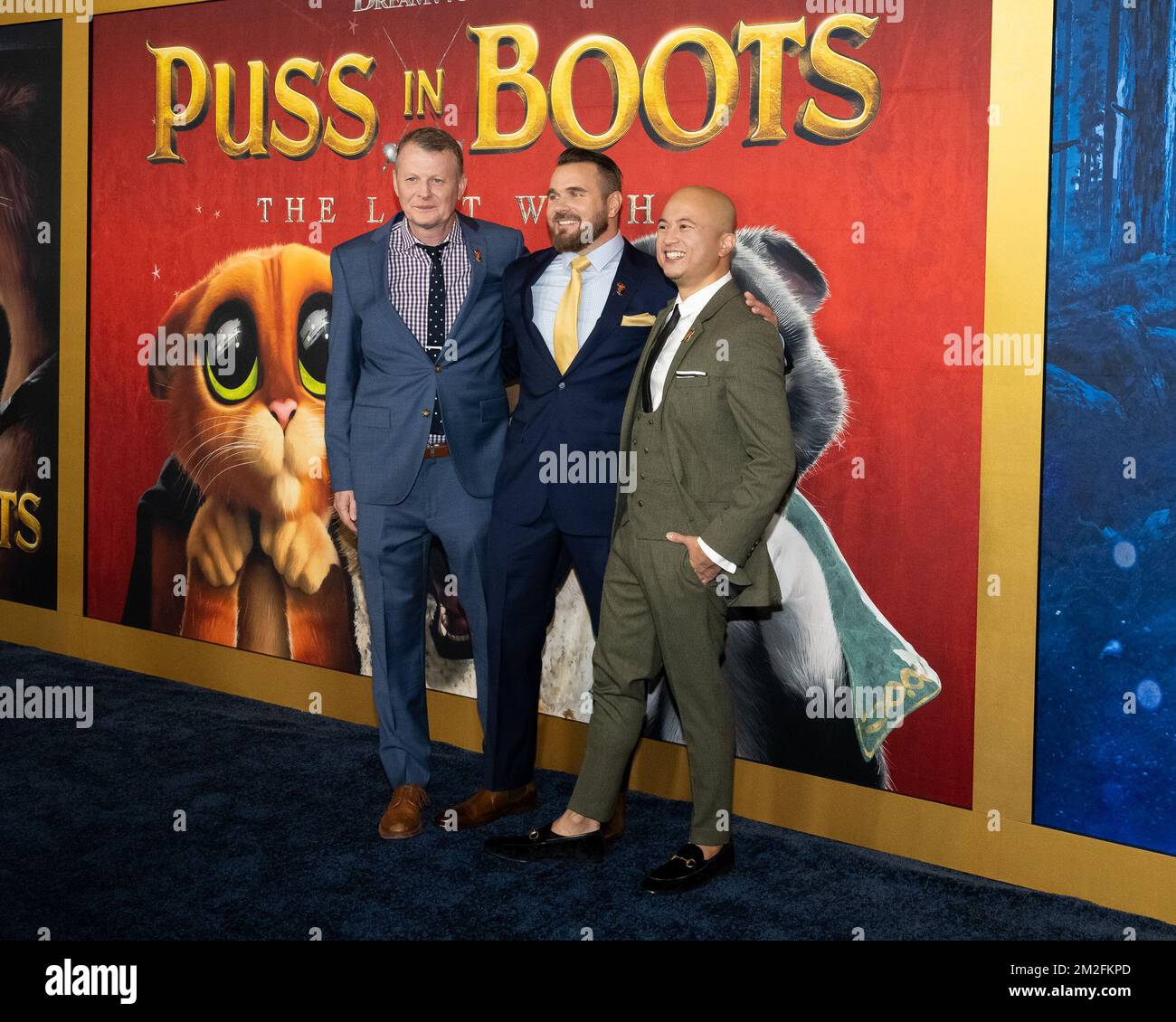 New York, USA. 13th Dec, 2022. (L-R) Mark Swift, Januel Mercado, and ...