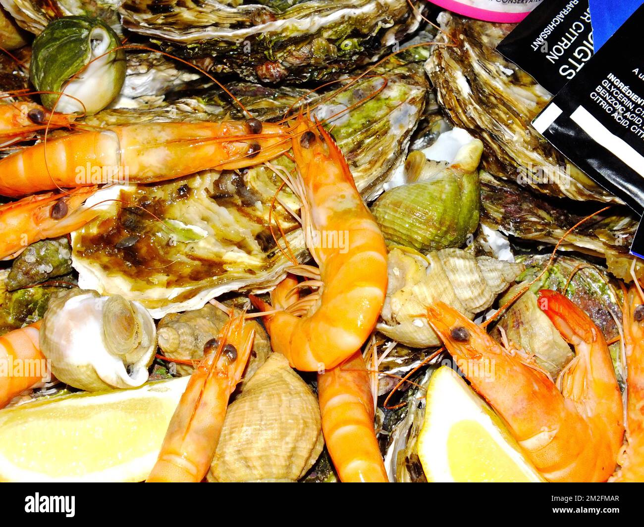 Seafood platter | Plateau de fruits de mer 29/05/2018 Stock Photo - Alamy