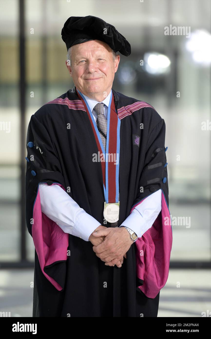 Emeritus prof. dr. John Goddard of Newcastle University pictured after ...