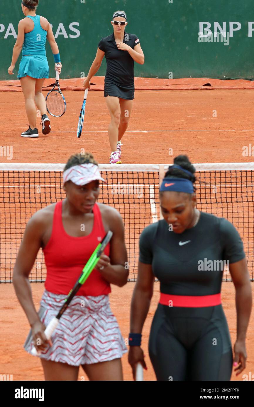 Venus and serena williams doubles hi-res stock photography and images ...