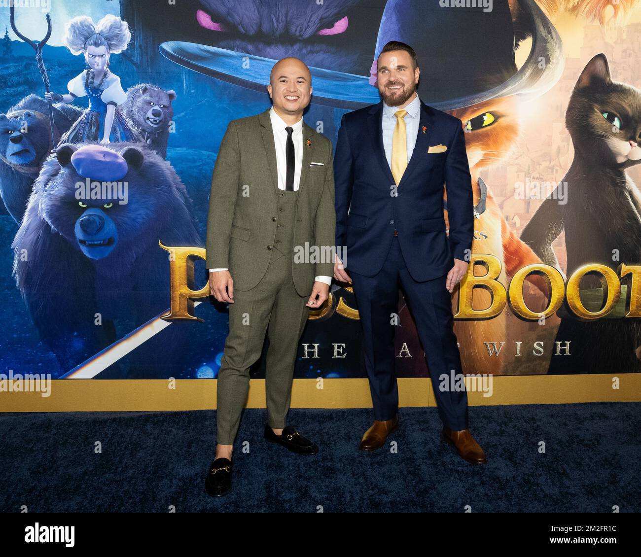 New York, New York, Dec. 13, 2022. Januel Mercado and Joel Crawford ...