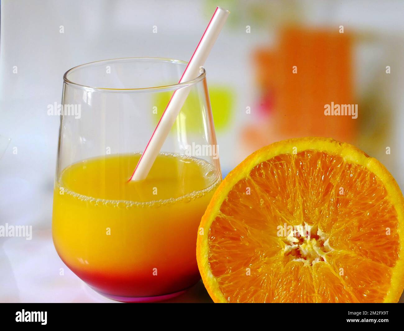 Orange juice drink | Boisson jus d'orange 07/06/2018 Stock Photo - Alamy