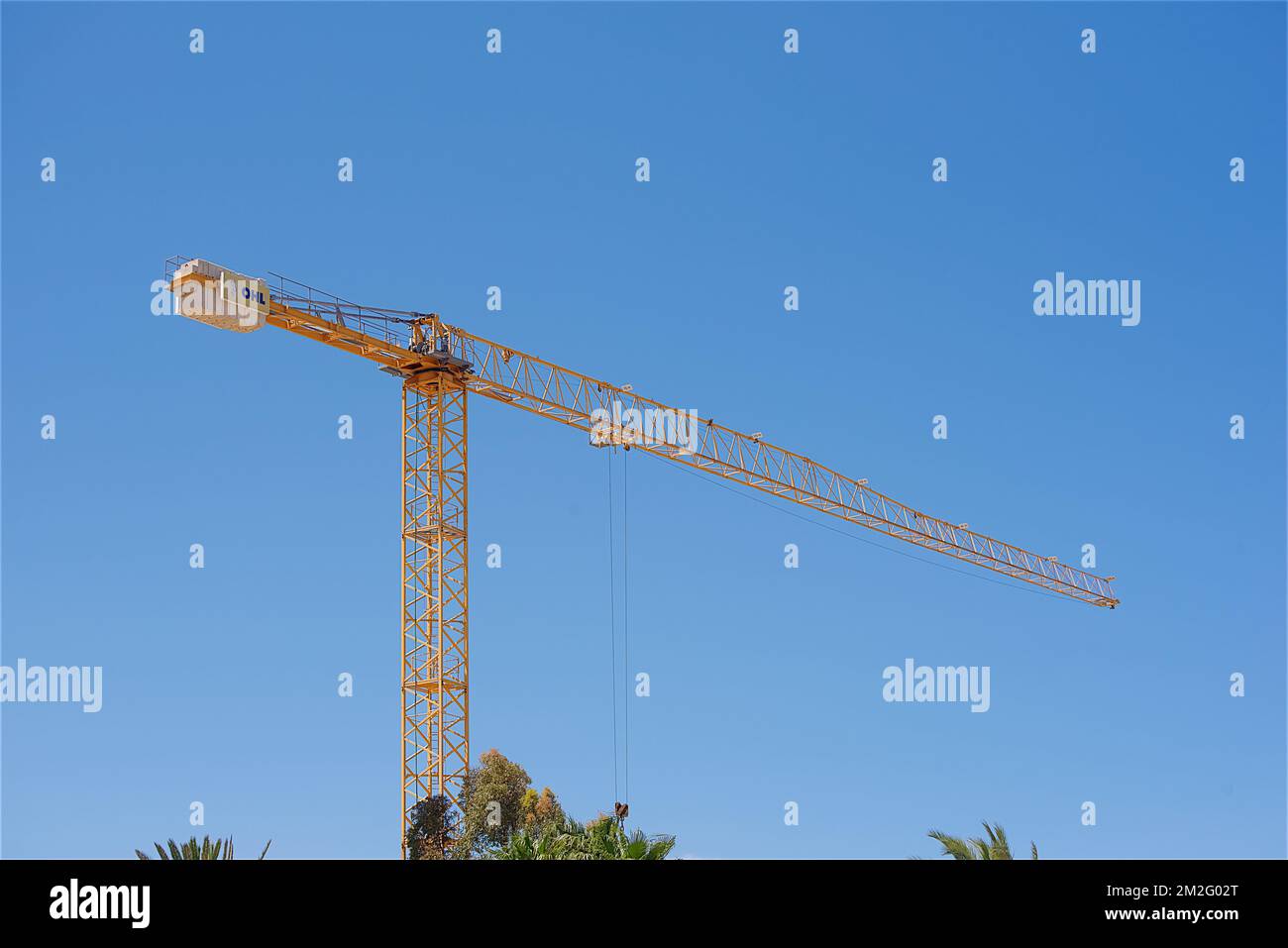 Works crane | Grue chantier, 12/06/2018 Stock Photo - Alamy