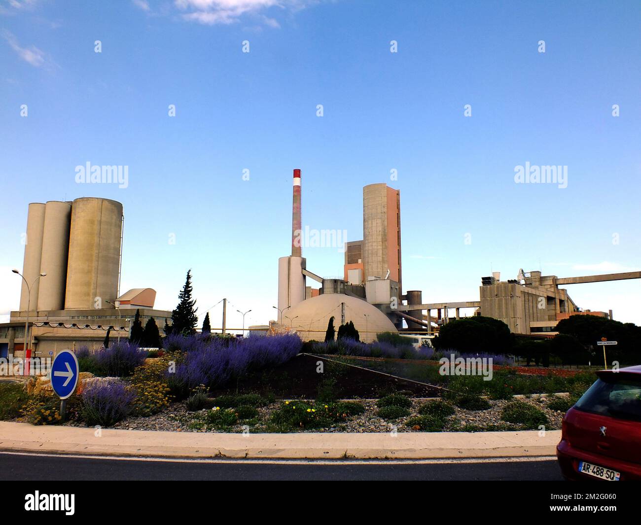 Cement works | Cimenterie Lafarge 13/06/2018 Stock Photo - Alamy