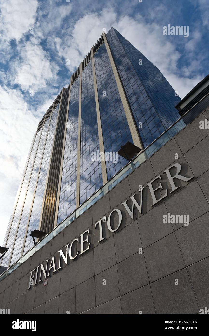 Ministry of finance | Ministère des finances SPF 14/06/2018 Stock Photo ...