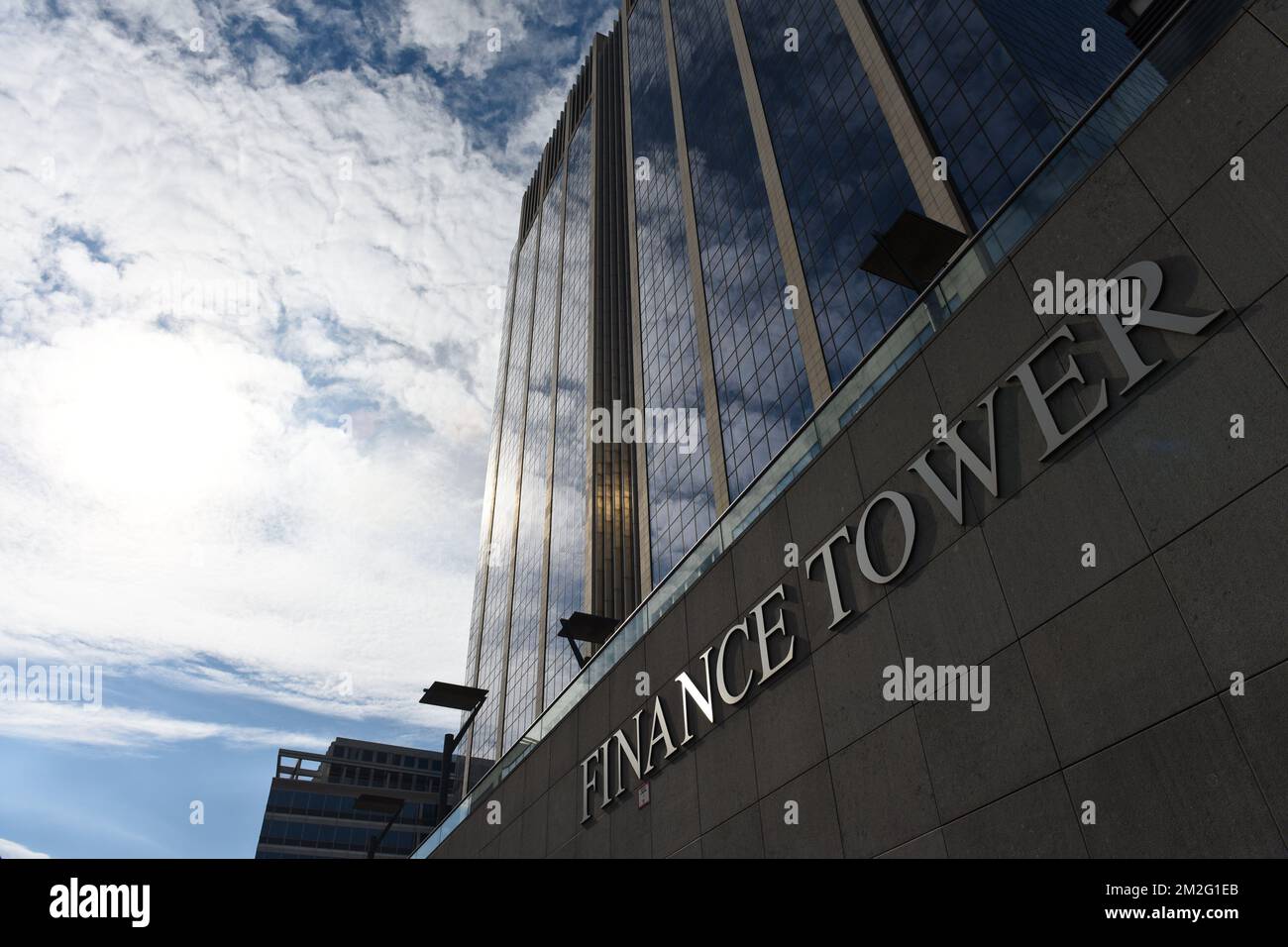 Ministry of finance | Ministère des finances SPF 14/06/2018 Stock Photo ...