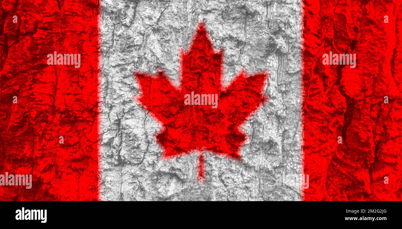 canada flag texture as background Stock Photo - Alamy