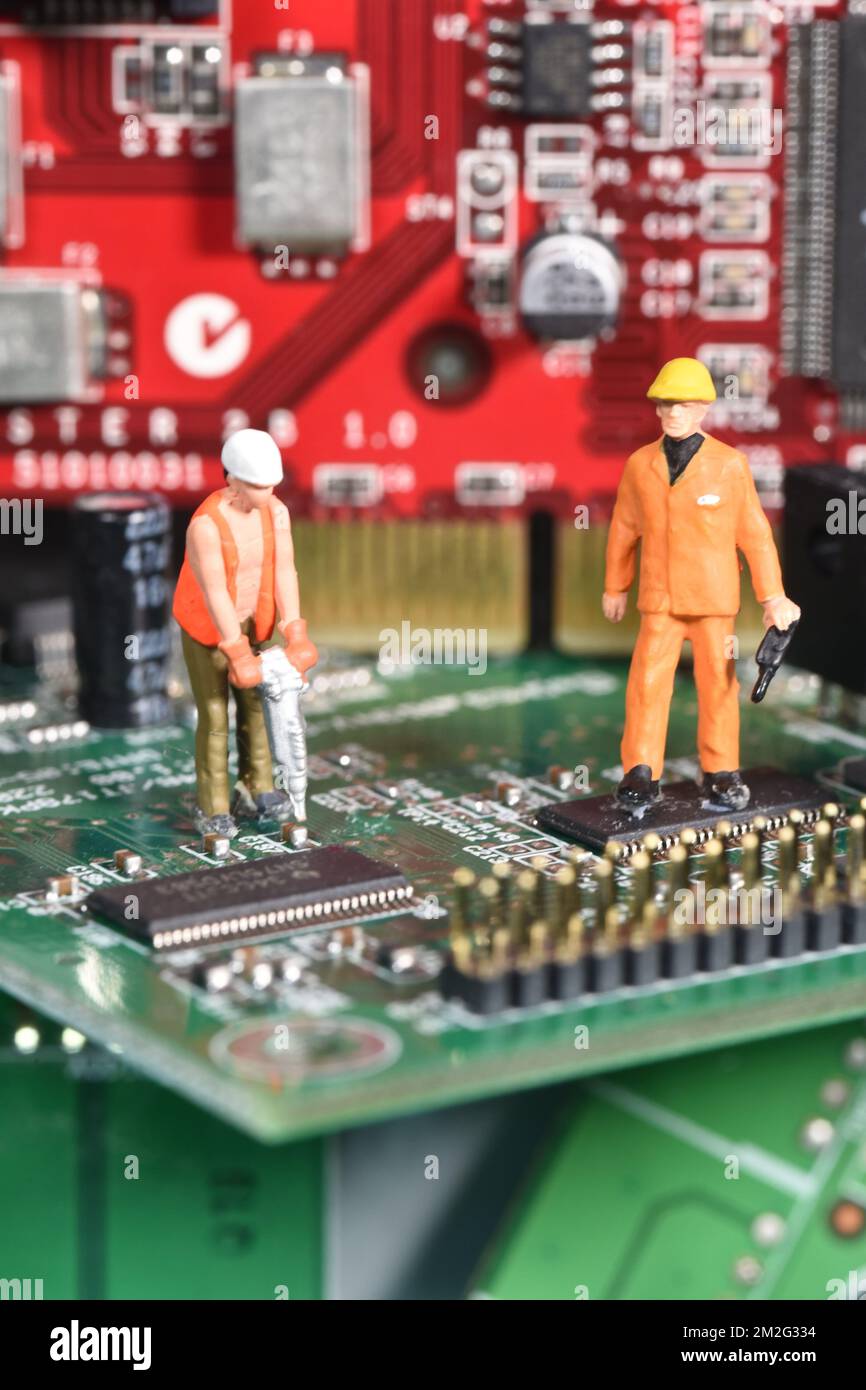 Circuit informatique hi-res stock photography and images - Alamy