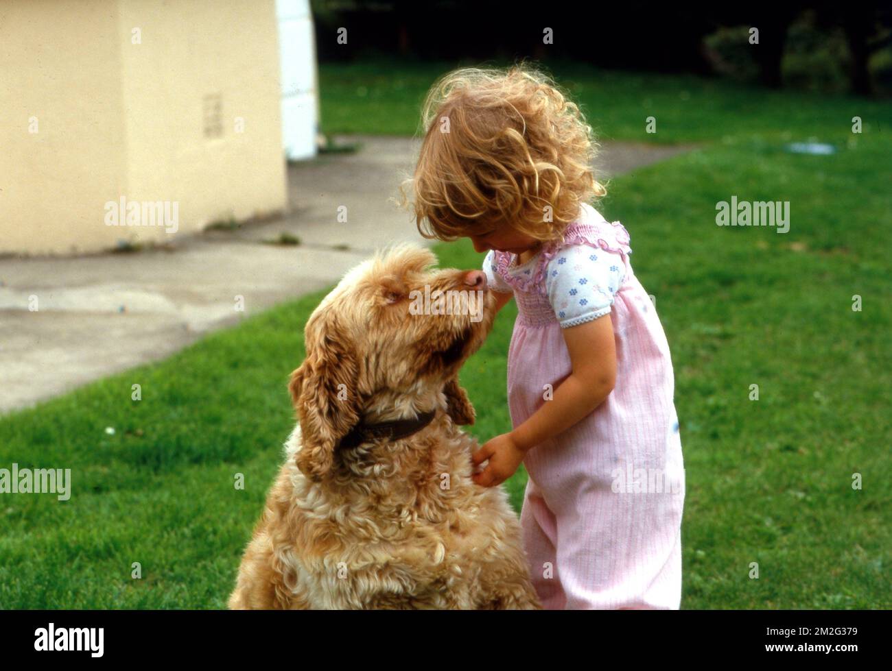 Enfant et animaux hi-res stock photography and images - Alamy