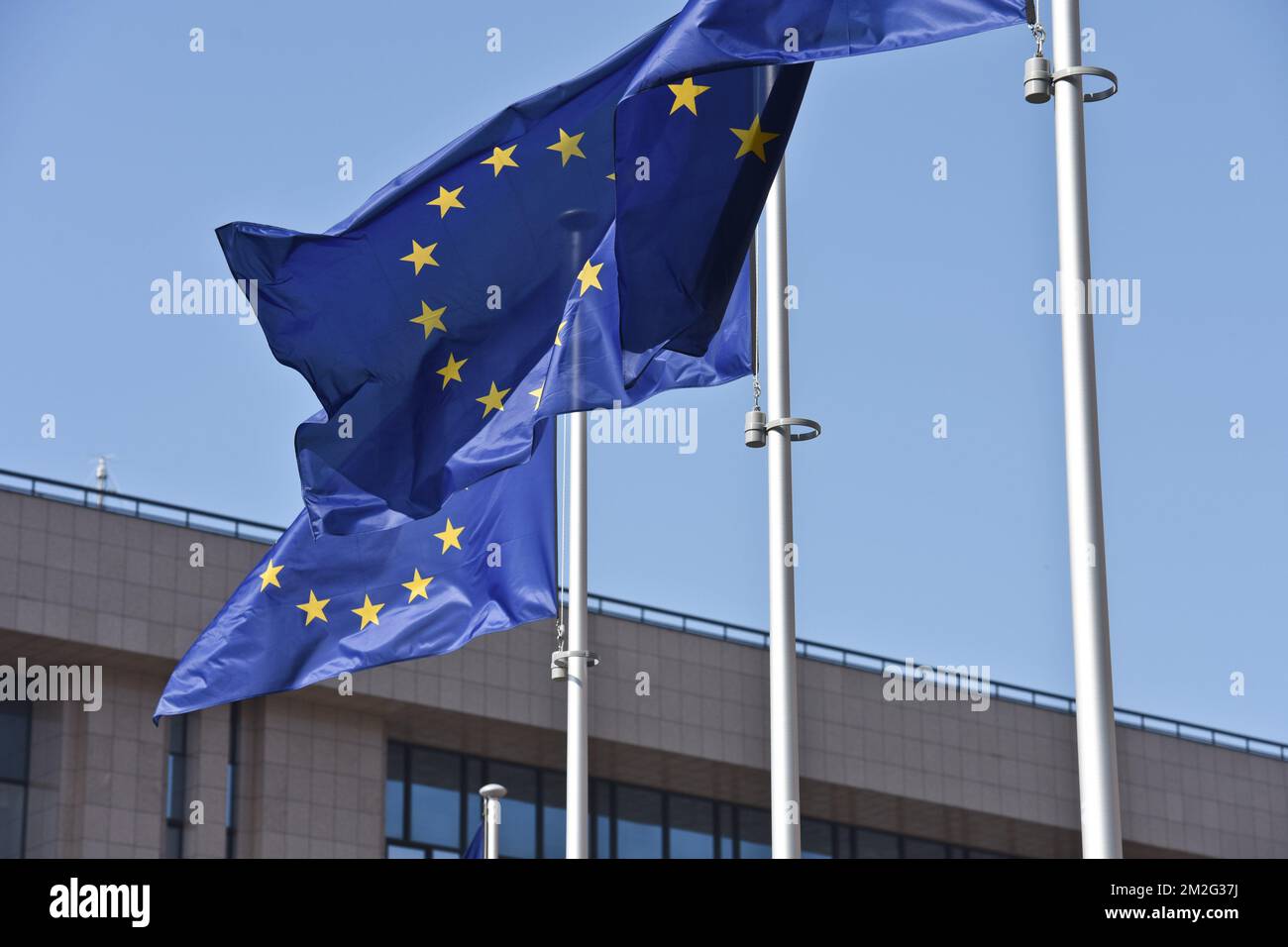 Drapeau euro hi-res stock photography and images - Alamy