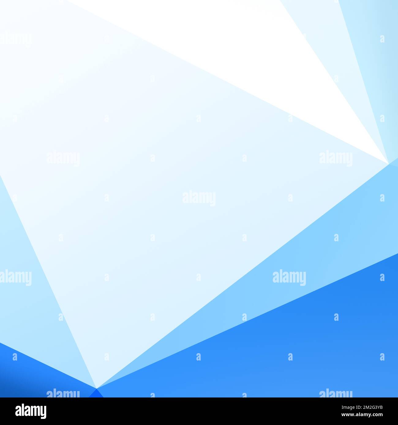Blue and light blue abstract geometric triangle background. High ...