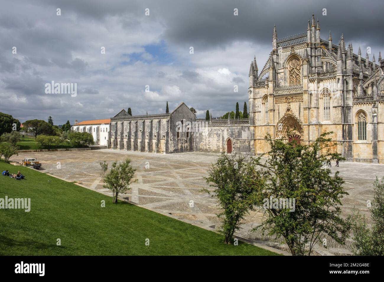 The monastry of Santa maria de Vitoria is unesco heritage was erected ...