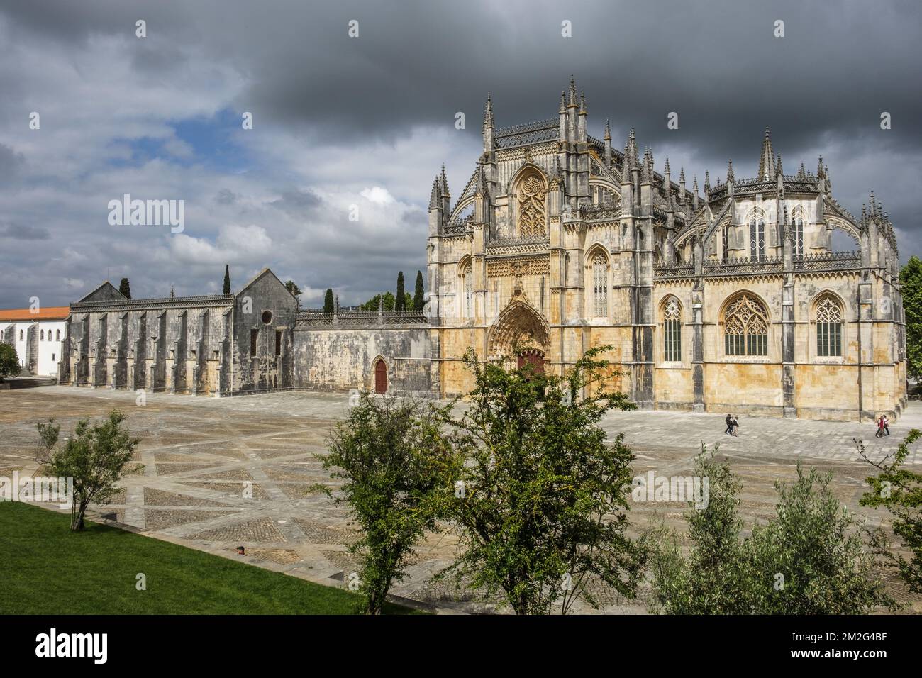 The monastry of Santa maria de Vitoria is unesco heritage was erected ...