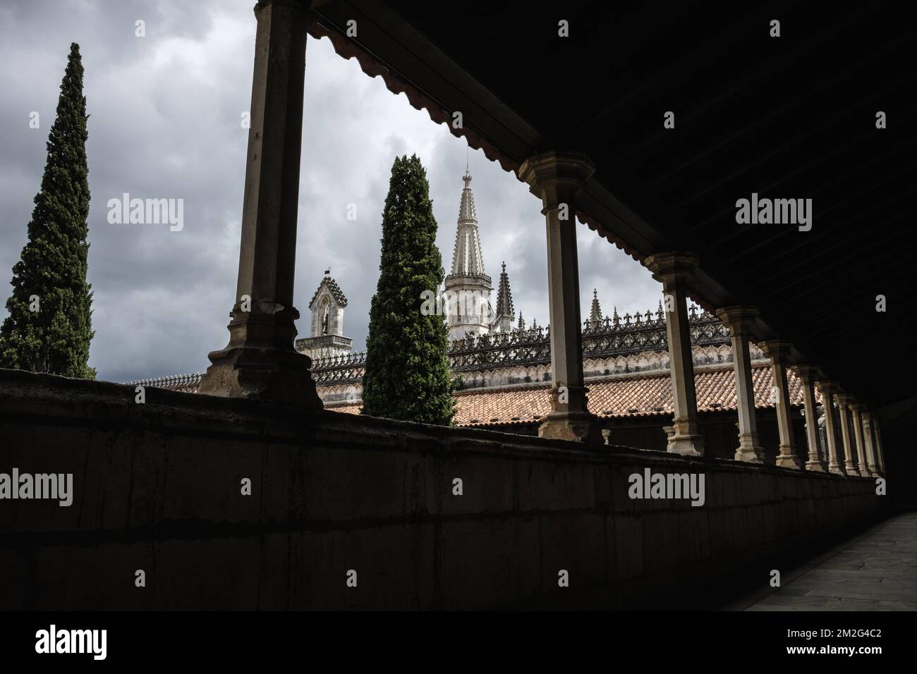 The monastry of Santa maria de Vitoria is unesco heritage was erected ...