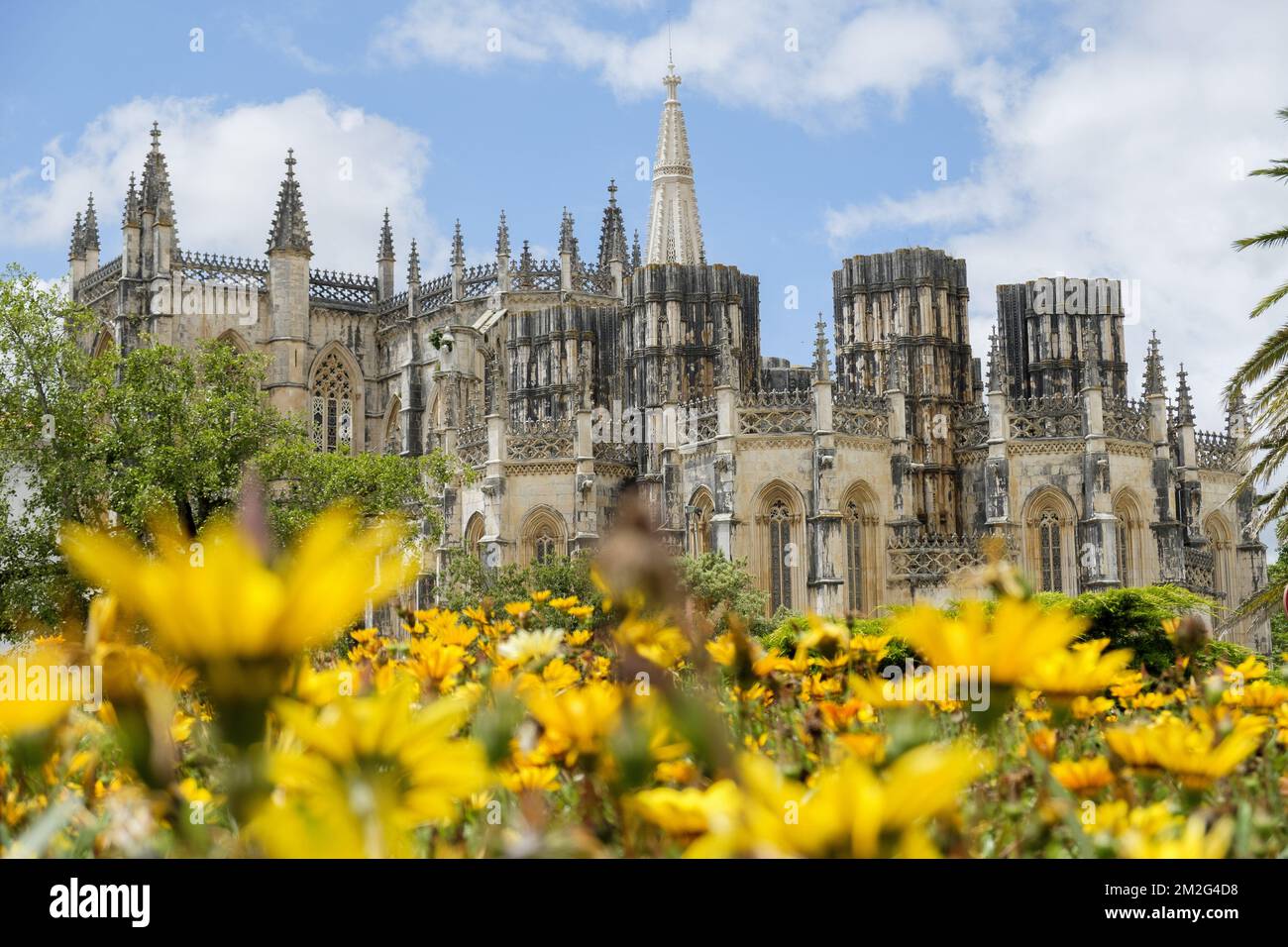 The monastry of Santa maria de Vitoria is unesco heritage was erected ...