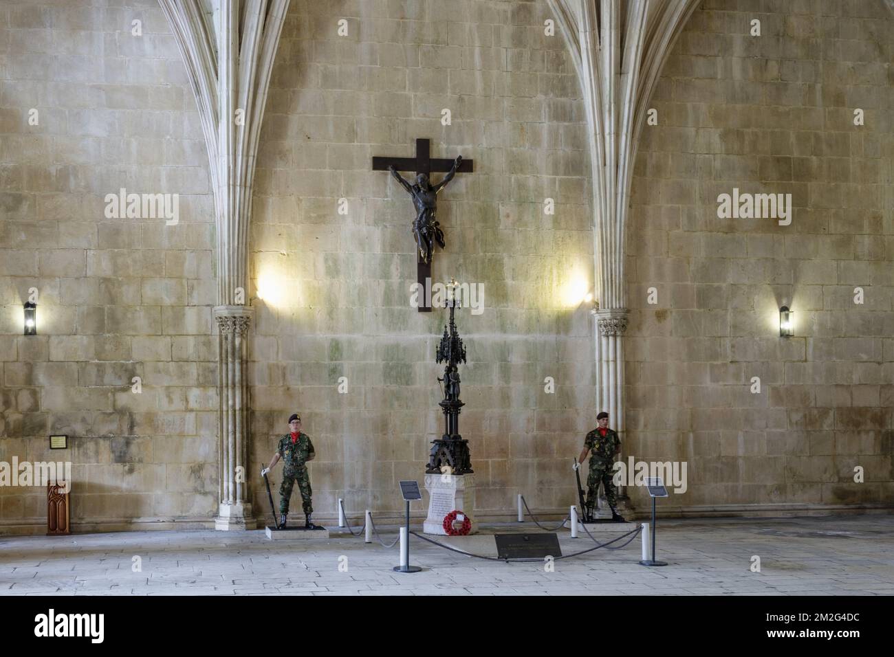 The monastry of Santa maria de Vitoria is unesco heritage was erected ...