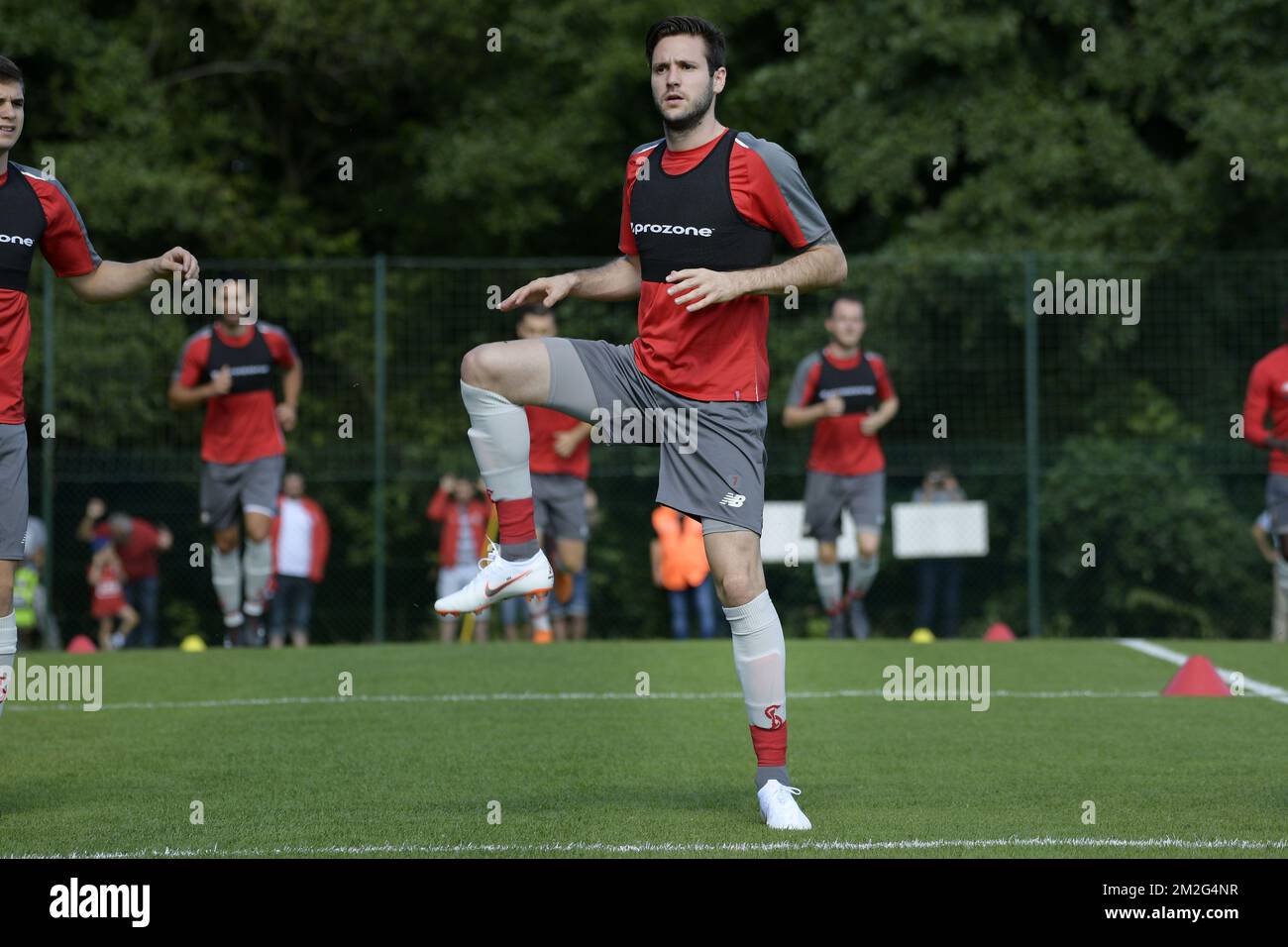 Standard's Duje Cop pictured during the first training session of the ...