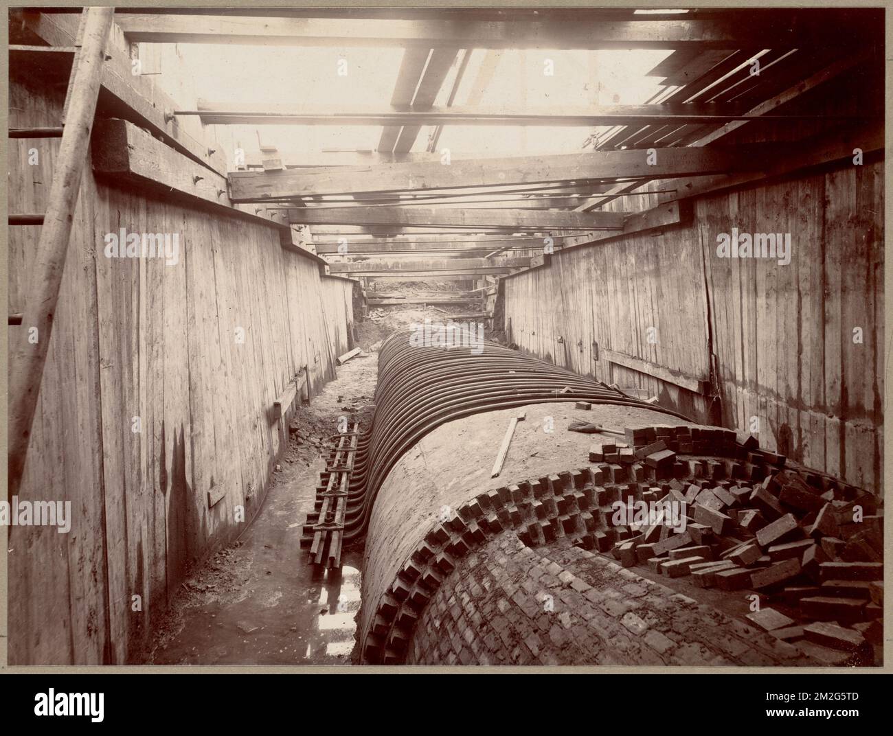 Depressed section of waterway , Waterways, Construction Edgar Sutton ...