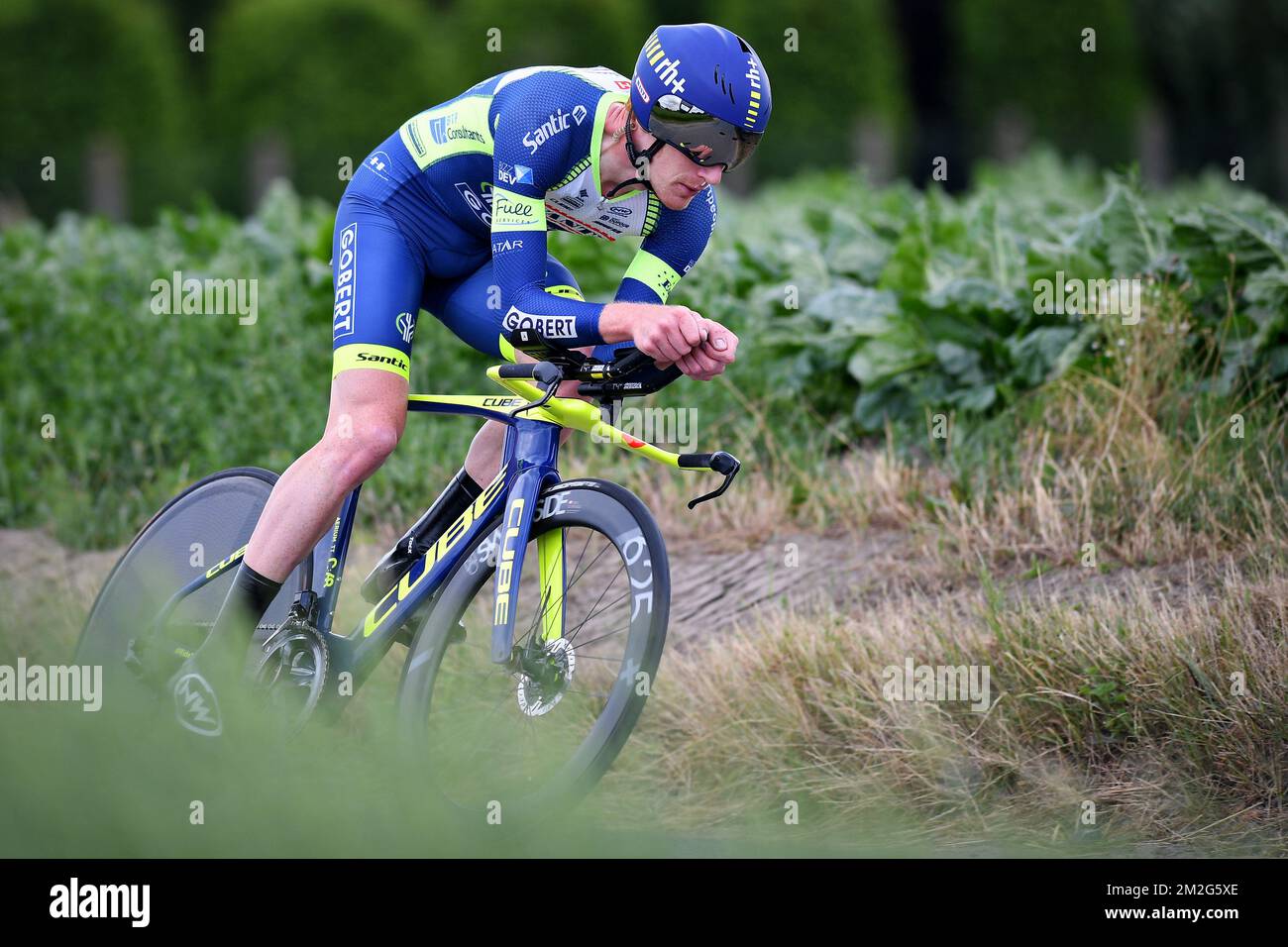Belgian Frederik Backaert of Wanty-Groupe Gobert pictured in action ...