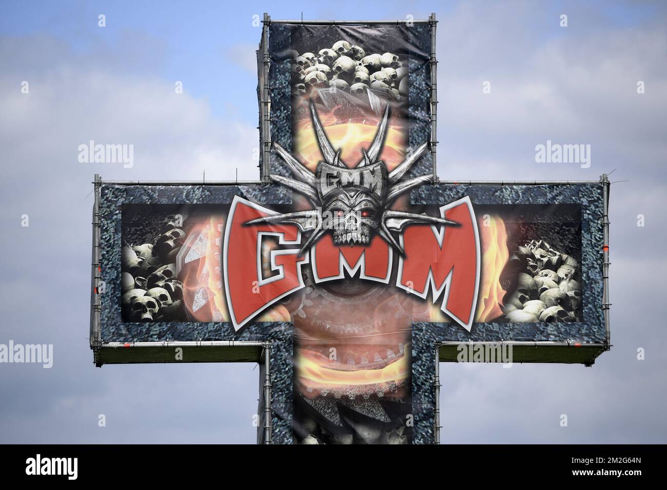 Illustration picture shows the first day of the Graspop Metal Meeting ...
