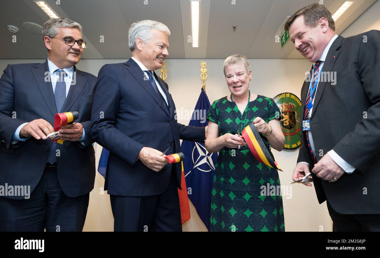 Minister of Defence and Public Service Steven Vandeput, Vice-Prime ...