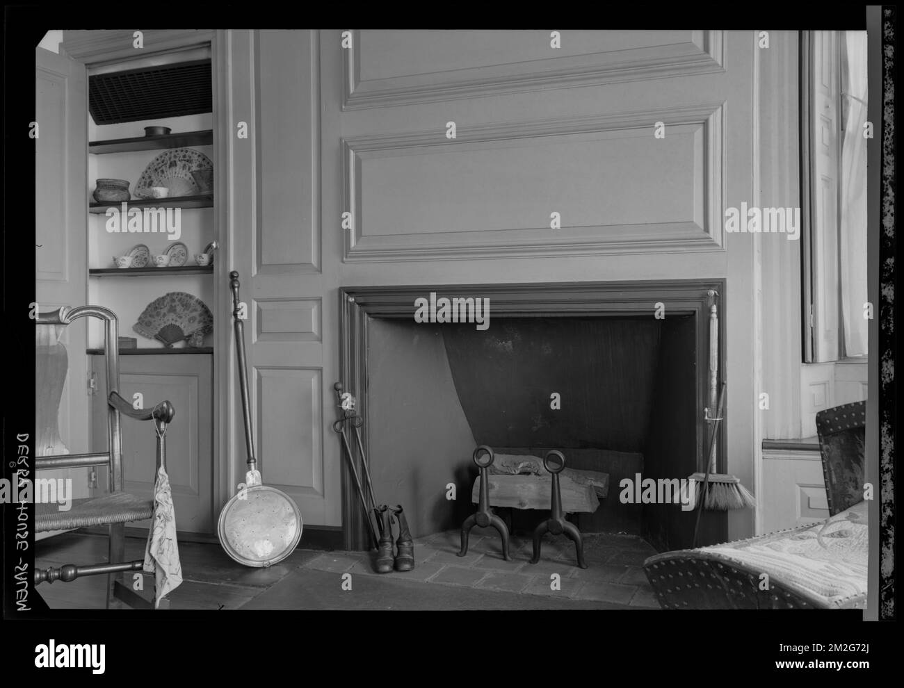 Derby House, Salem: interior, fireplace , Fireplaces. Samuel ...