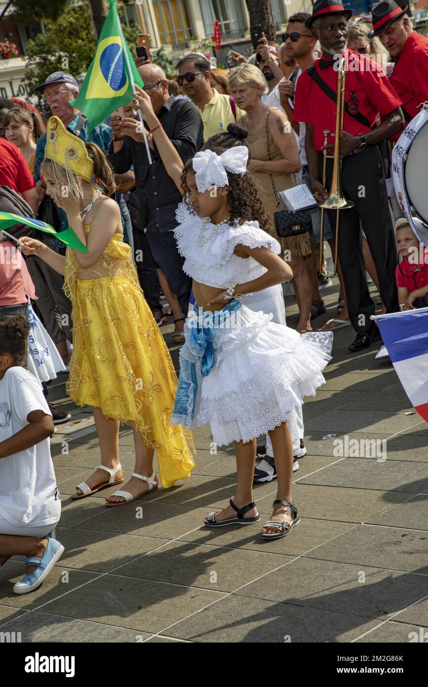 Nice celebrates "Yémanja", one of the biggest Brazilian street events ...