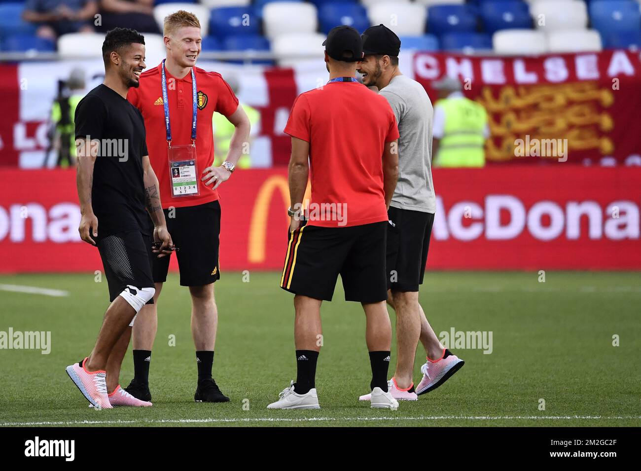 F2 Freestyler Jeremy Lynch, Belgium's Kevin De Bruyne, Belgium's Eden ...