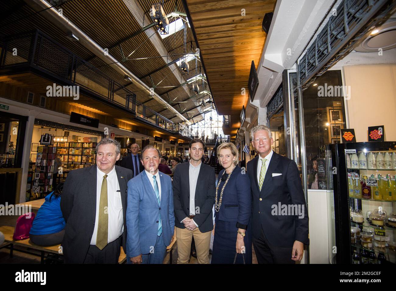 Belgian ambassador to Argentina Peter Maddens, Flemish Minister of ...