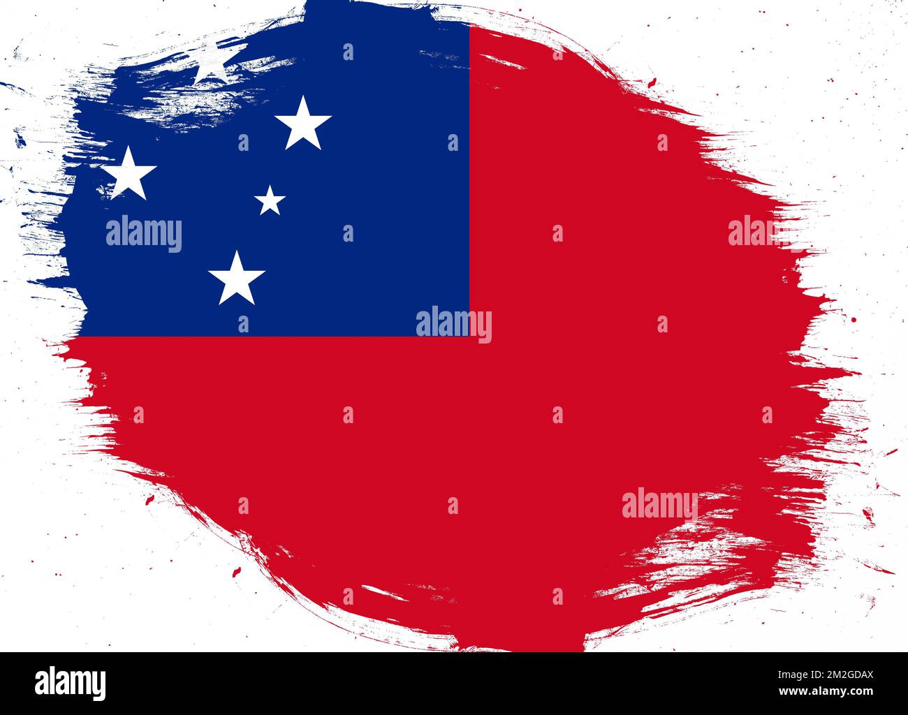 Samoa samoan flag symbol hi-res stock photography and images - Alamy