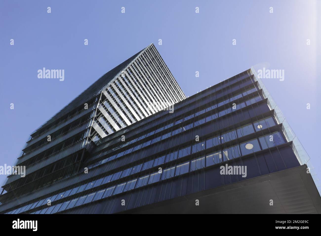 Illustration picture shows the Imec headquarters during a visit of Imec ...