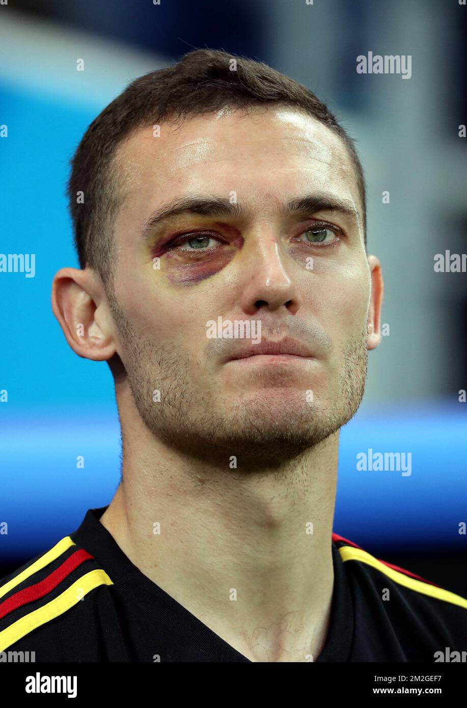 Belgium's Thomas Vermaelen pictured at a round of 16 game between ...