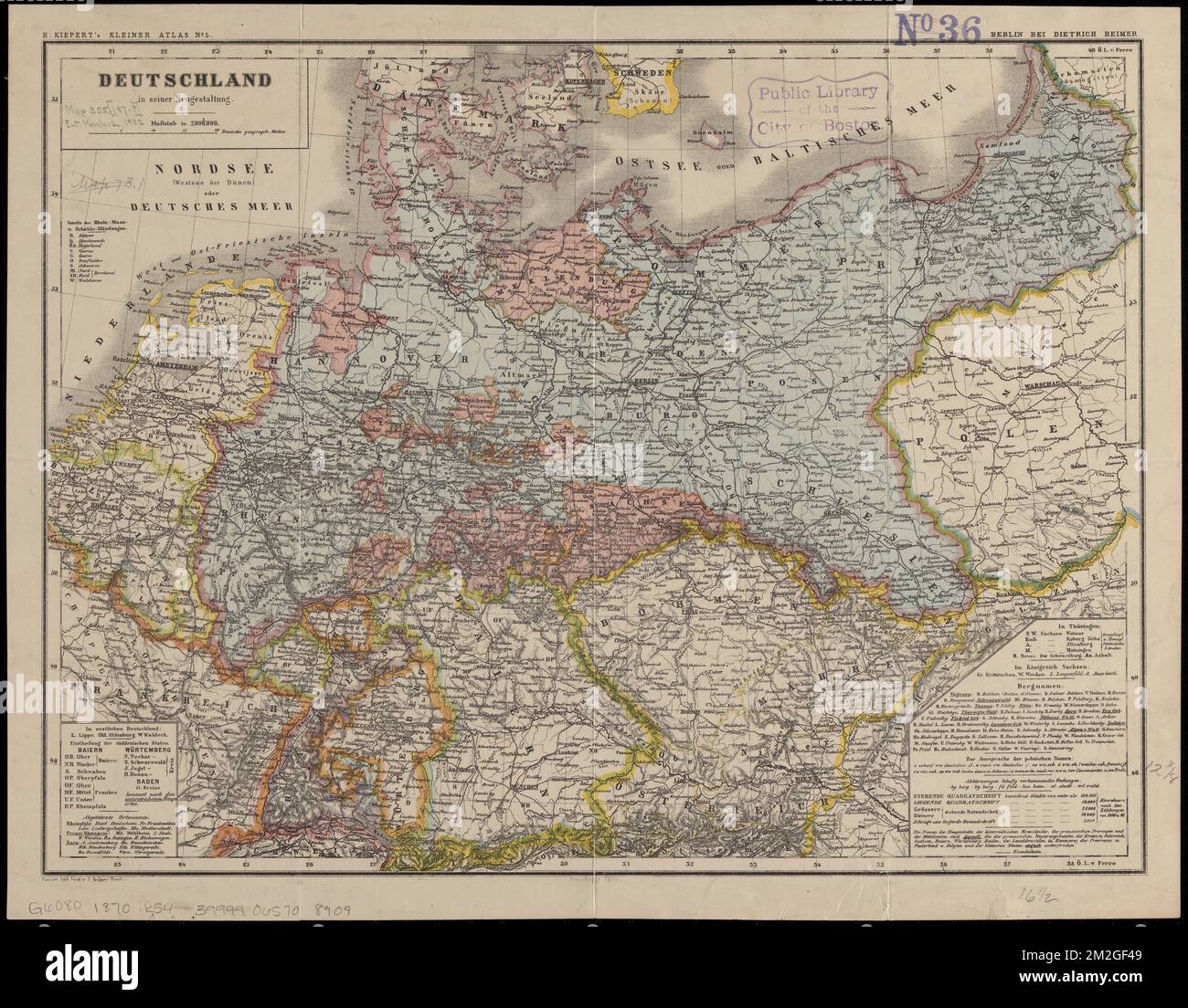 Deutschland in seiner neugestaltung , Germany, Maps Norman B. Leventhal ...