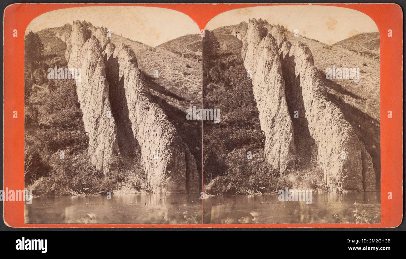 Devil's Slide, Weber Canyon, 500 feet high , Rock formations, Rivers ...