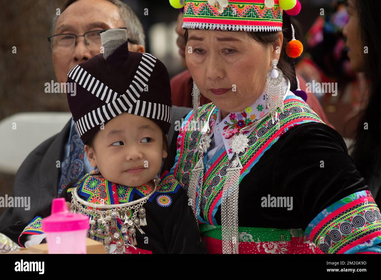 Hmong xauv necklace hi-res stock photography and images - Alamy