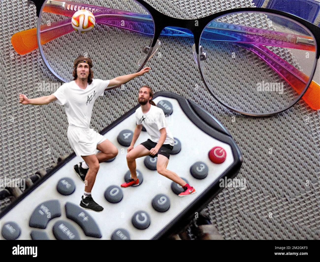 Remote control and tv channels sport | Télécommande et programmes TV ...