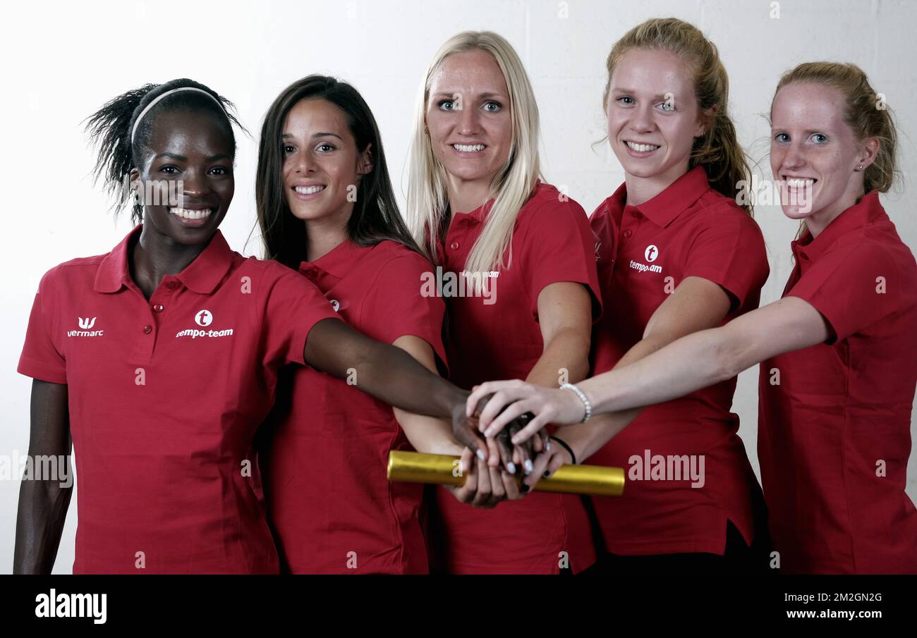 Belgian Cynthia Bolingo, Belgian Camille Laus, Belgian Hanne Claes ...