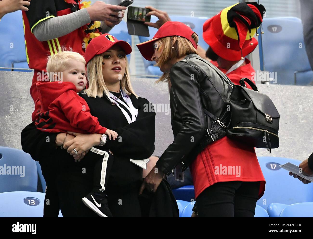 De Bruyne's girlfriend Michelle Lacroix and their son Mason Milian ...