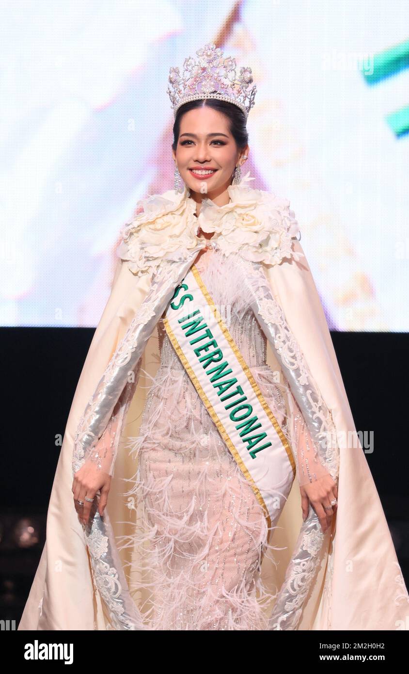 Tokyo, Japan. 13th Dec, 2022. Miss International 2019 Sireethorn ...