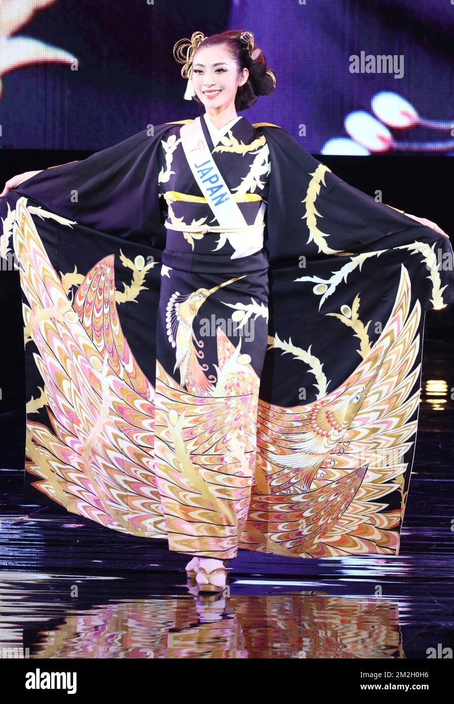 Tokyo, Japan. 13th Dec, 2022. Miss Japan Kiko Matsuo in national ...