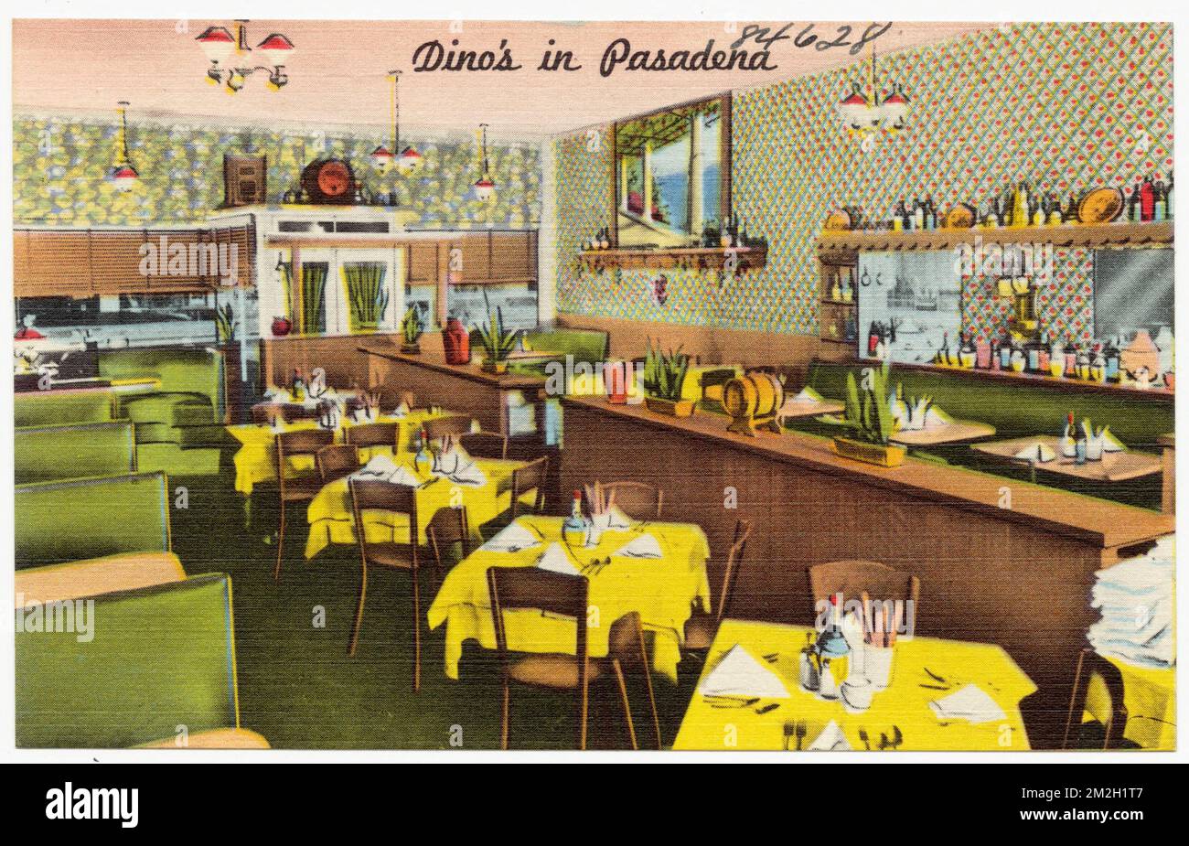 Dino's in Pasadena , Restaurants, Tichnor Brothers Collection ...