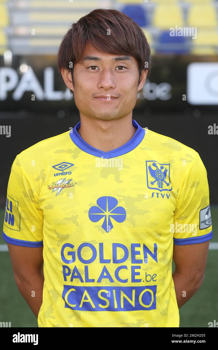 STVV's Takahiro Sekine poses for the 2018-2019 season photo shoot of ...