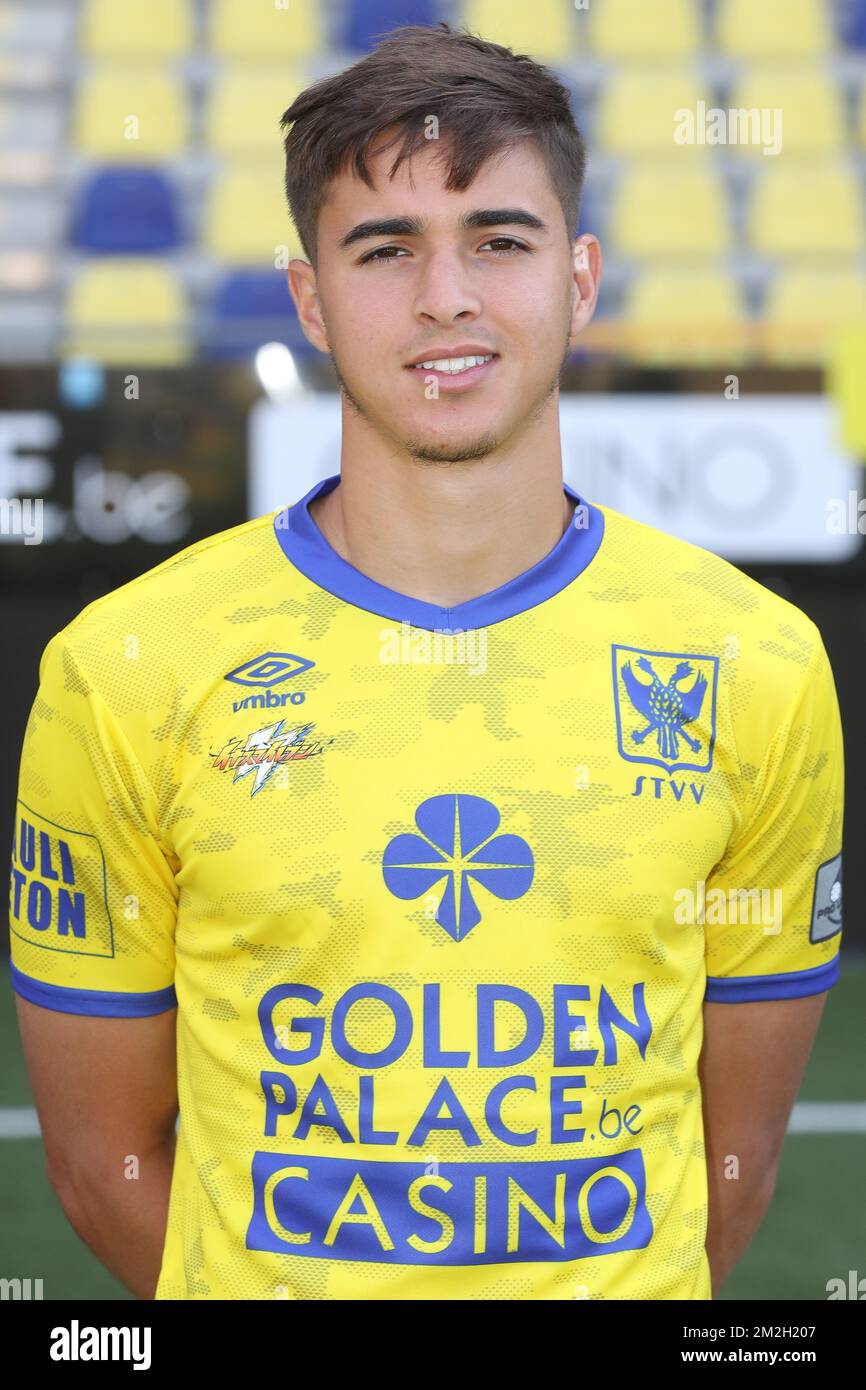 STVV's Samy Bourard poses for the 2018-2019 season photo shoot of ...