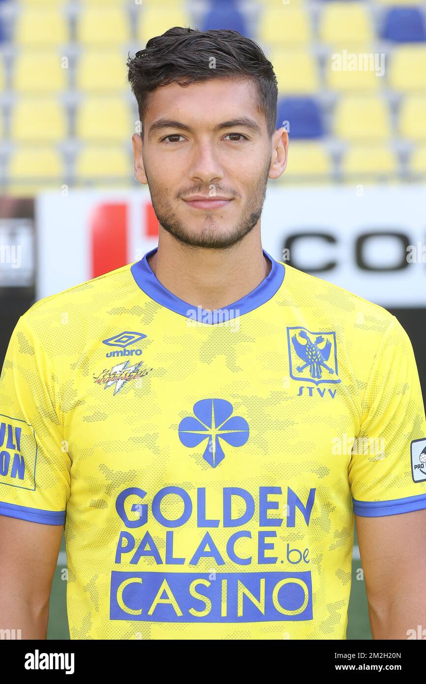 STVV's Fabien Antunes poses for the 2018-2019 season photo shoot of ...