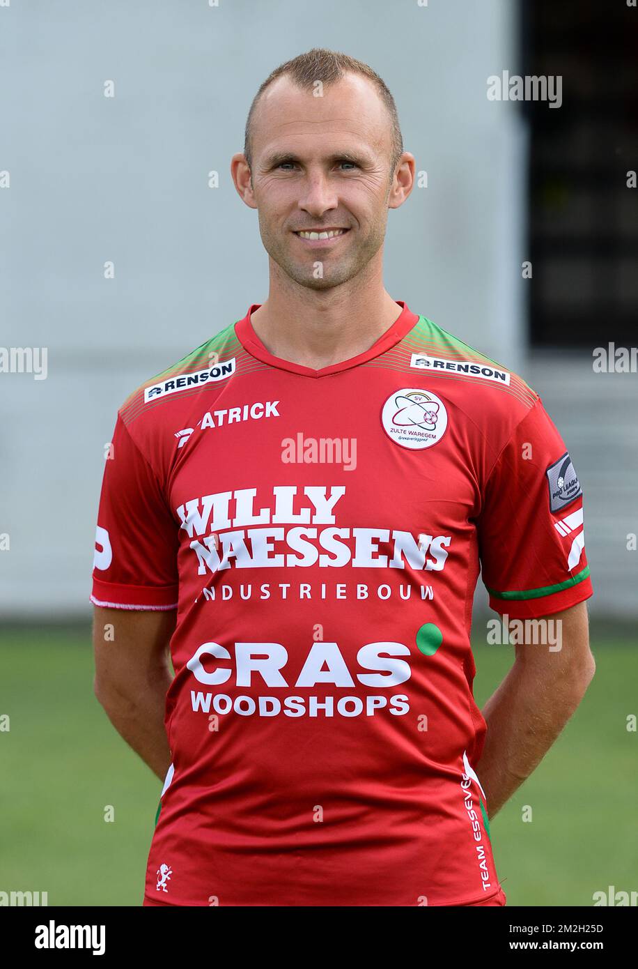 Essevee's Thomas Buffel poses for photographer at the 2018-2019 season ...