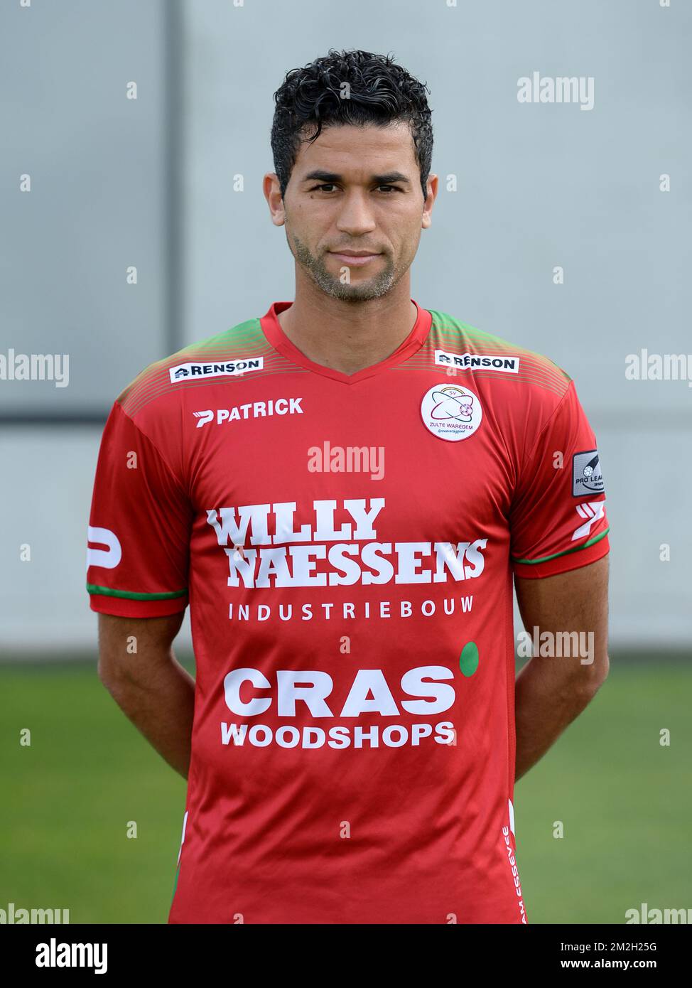 Essevee's Hamdi Harbaoui poses for photographer at the 2018-2019 season ...