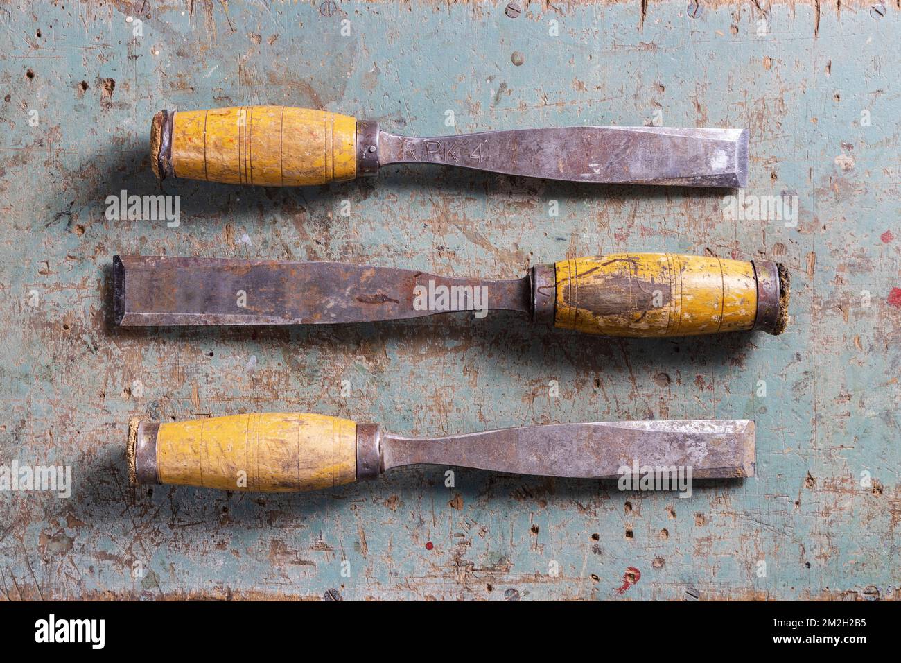Old vintage carpenter tools hi-res stock photography and images - Alamy