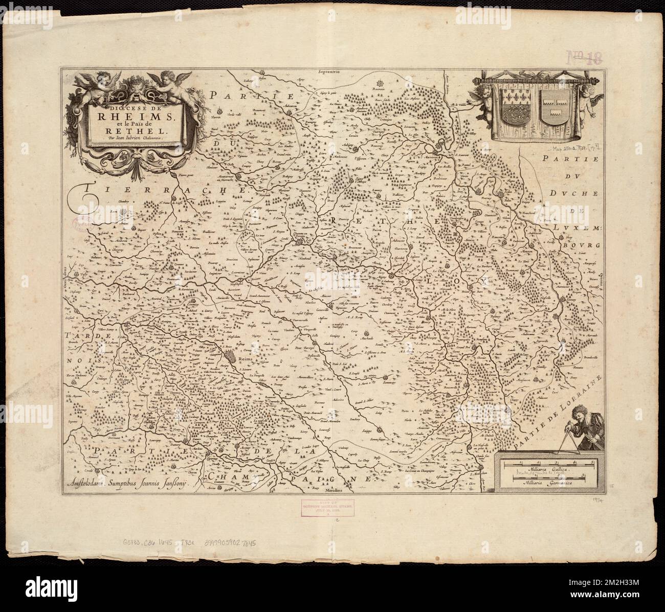 Dioecese de Rheims, et le païs de Rethel , Catholic Church. Archdiocese ...